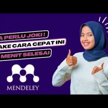 Cara Cepat Membuat Sitasi dengan Mendeley dari Buku, Jurnal, dan ...