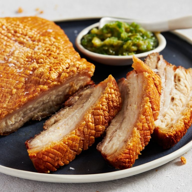 Slow-Roasted Crispy Pork Belly Recipe - Daily Nusantara